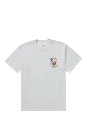 Supreme Laugh Now Tee Shirt - Ash Grey