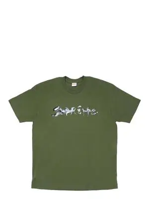 Supreme Liquid Tee Shirt - Olive
