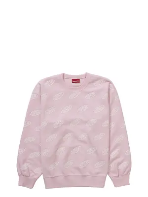 Supreme Crewneck Sweatshirt Light Pink