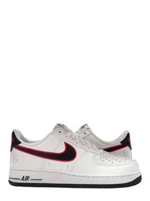 Nike Force 1 Low Houston Comets 4peat - White/obsidian/university Red