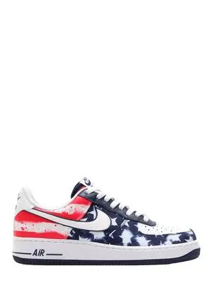 Nike Force 1 Low Independence Day Sneakers - Midnight Navy Blue/white/university Red
