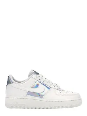 Nike Air Force 1 Low Iridescent Sneakers - Summit White/metallic Silver