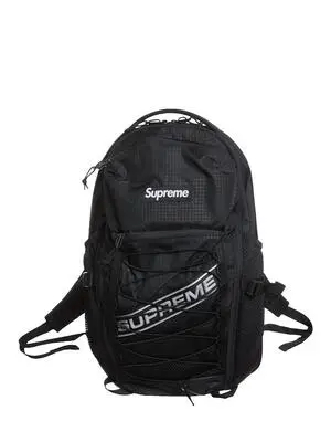 Supreme Logo Backpack - Black
