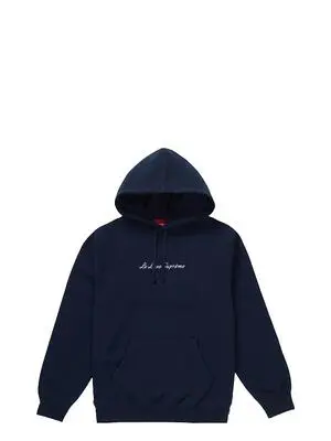 Supreme Le Luxe Hooded Sweatshirt - Navy Blue