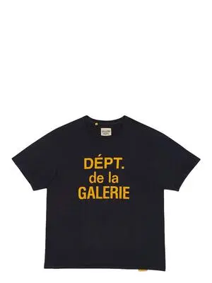 GALLERY DEPT. Dept De La Galerie Classic Tee Shirt - Black