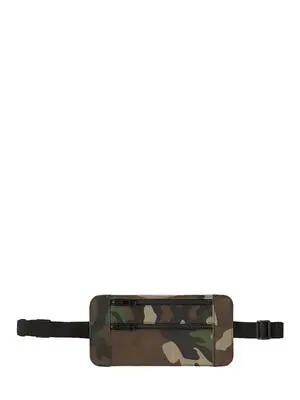 Supreme Leather Waist/shoulder Pouch - Woodland Camo