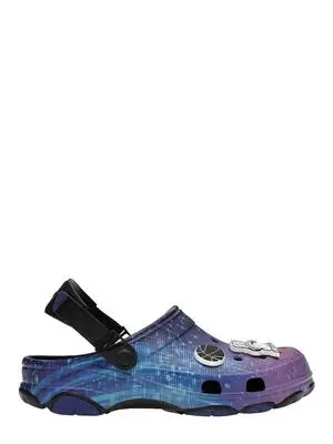 CROCS Classic All-terrain Clog Space Jam - Black/royal/purple
