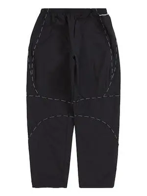 Supreme Logo Piping Track Pant - Black