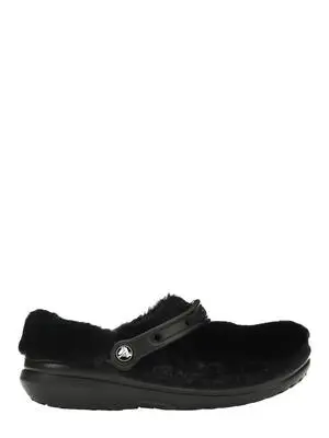 CROCS Classic Fur Clog - Black