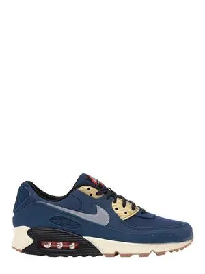 Nike Air Max 90 City Pack Tokyo Sneakers - Valerian Blue/black/safety Orange