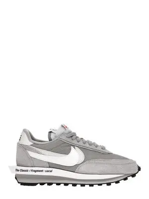 Nike Ldwaffle Sacai Fragment Sneakers - Light Smoke Grey/white/black