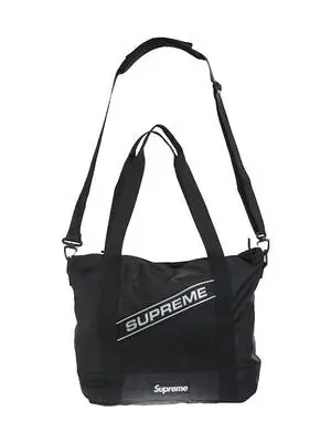Supreme Logo Tote Bag - Black