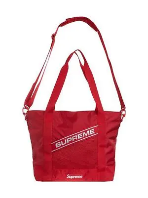 Supreme Logo Tote Bag - Red