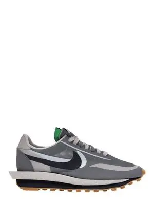 Nike Ld Waffle Sacai Clot Kiss Of Death 2 Sneakers - Cool Grey/obsidian/navy Blue