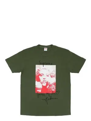 Supreme Madonna Tee Shirt Olive