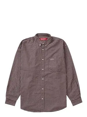 Supreme Loose Fit Oxford Shirt - Brown Plaid