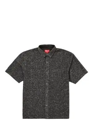 Supreme Lurex Short Sleeve Shirt - Black