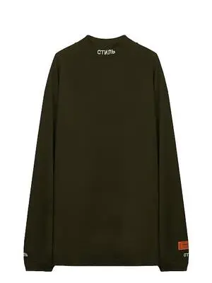 Heron Preston Embroidered Logo Sweatshirt - Black