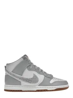 Nike Dunk High University Chenille Swoosh - Light Smoke Grey/summit White/phonton Dust