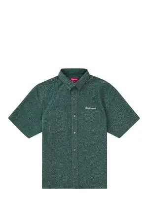 Supreme Lurex Short Sleeve Shirt - Green