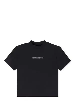 Heron Preston Short Sleeve Baby Tee - Black/white