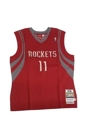 CLOT X Mitchell & Ness Rockets Yao Ming #11 Knitted Jersey - Red