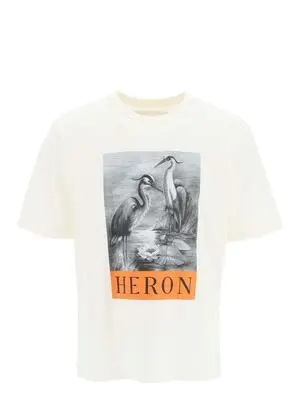 Heron Preston Nf Heron Bw Short Sleeve Tee Shirt - White/black