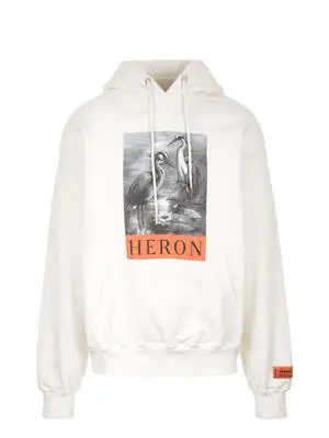Heron Preston Nf Heron Bw Hoodie - White/black