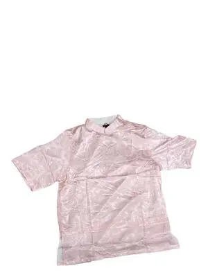 CLOT Silk Pullover Shirt - Rose Gold