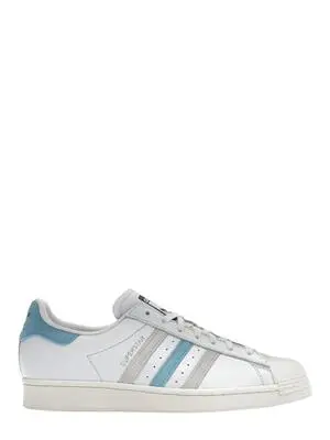 Adidas Superstar Low Top Sneakers - Cream White/preloved Blue/grey One