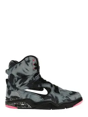 Nike Command Force Bleached Denim Sneakers - Black/white/pink Pow