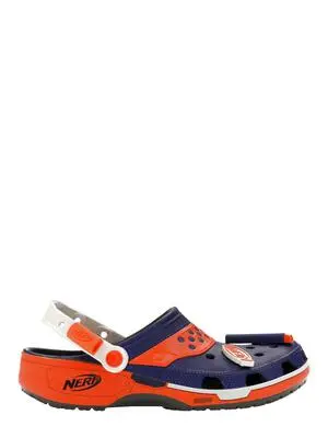CROCS Classic Clog Nerf Blaster Dart - Slate Grey/royal Blue/orange