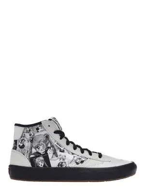 VANS The Lizzie Pretty Guardian Sailor Moon Sailorin Sneakers - White/black