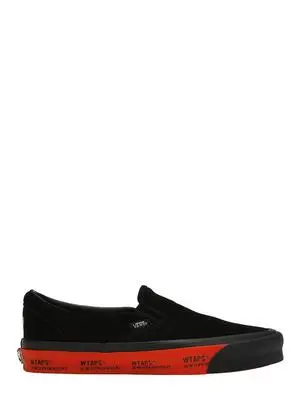 VANS Slip-on Sneakers - Black/orange