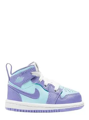JORDAN Jordan 1 Mid Sneakers Purple Pulse/arctic Punch