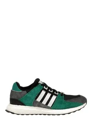 Adidas Eqt Support 93/16 Sneakers - Core Black/white/sub Green