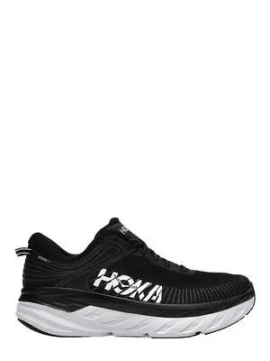 Hoka One One Bondi 7in - Black/white