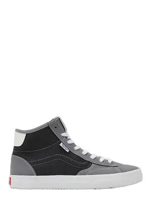 VANS The Lizzie Synthetic High-top Sneakers - Frost Grey/asphalt