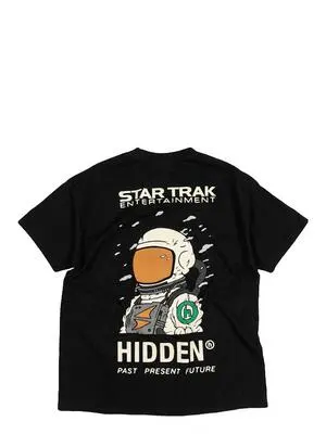 HIDDEN NY X Star Trak Spaceman Tee Shirt - Black
