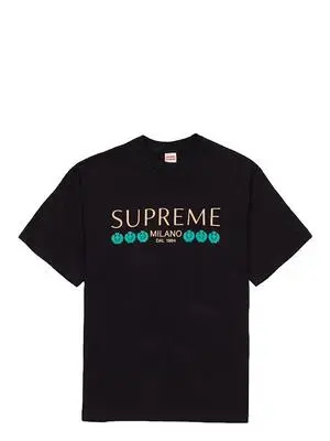 Supreme Milano Tee Shirt - Black