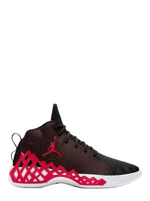 JORDAN Jumpman Diamond Mid High-top Sneakers - Black/university Red/white