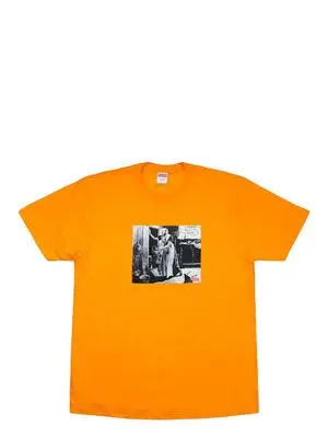 Supreme Mike Kelley Hiding From Indians Tee Shirt - Bright Orange