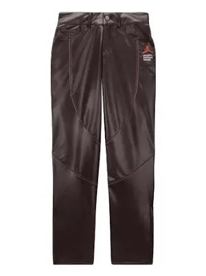 JORDAN X Maison Chateau Rouge Woven Pants - Brown