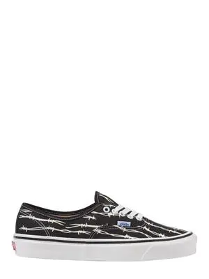 VANS Ua Authentic 44 Dx Anaheim Factory Barbed Wire Sneakers - Black/white/og Barbed Wire