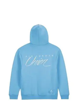 JORDAN X Union Mj Fleece Hoodie - Cobalt Blue Pulse/coconut Milk