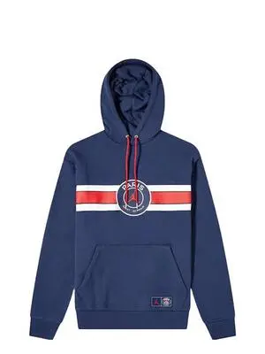 JORDAN X Psg Paris Saint Germain Popover Hoodie - Midnight Navy Blue/red/white