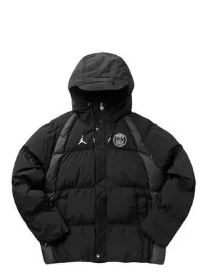 JORDAN X Paris Saintgermain Puffer Jacket - Black