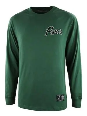 JORDAN X Paris Saintgermain Longsleeve T-shirt - Noble Green
