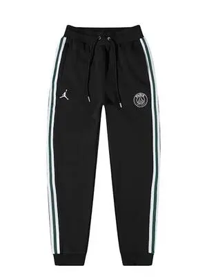JORDAN X Psg Paris Saint Germain Fleece Pants - Black/white/green