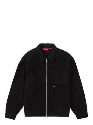 Supreme Moleskin Work Jacket - Black